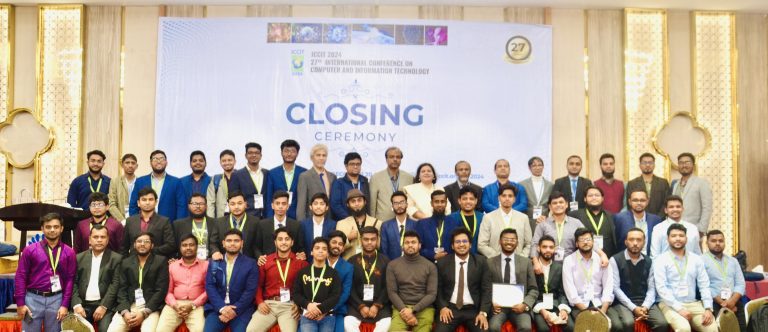 27th IEEE ICCIT 2024, 20-22 DEC, 2024 – IEEE Bangladesh Section